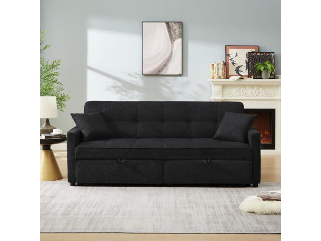 Click here for 3 in 1 Convertible Sleeper Sofa Bed  Modern Fabric... prices