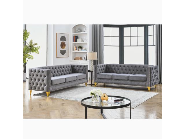 Click here for {Contact us for 3D modeling} Velvet Sofa for Livin... prices