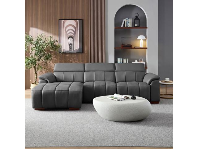 Click here for Wall-Hugger Reclining Sofa Modern Electric Control... prices