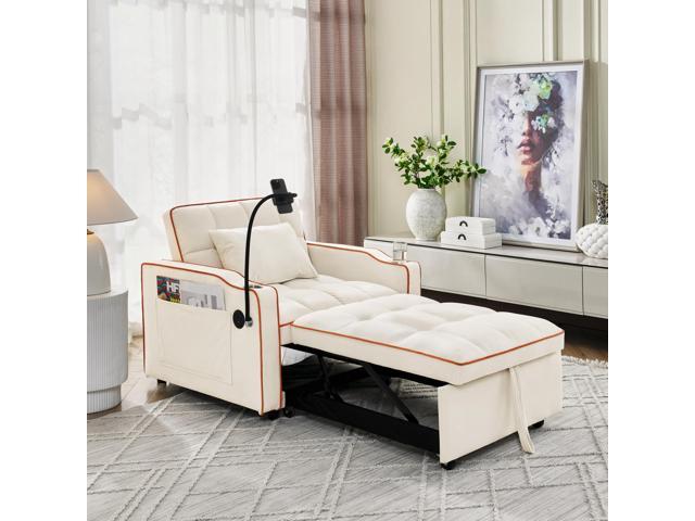 Click here for Convertible Sleeper Chair Sofa Bed Adjustable Pull... prices