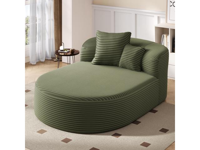 Click here for Modern Chaise Lounge Sofa Boneless Couch 51.6 Sofa... prices