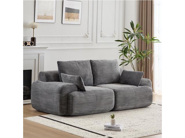 Click here for Modern Memory Foam Compressed Sofa 2 Seater Large... prices