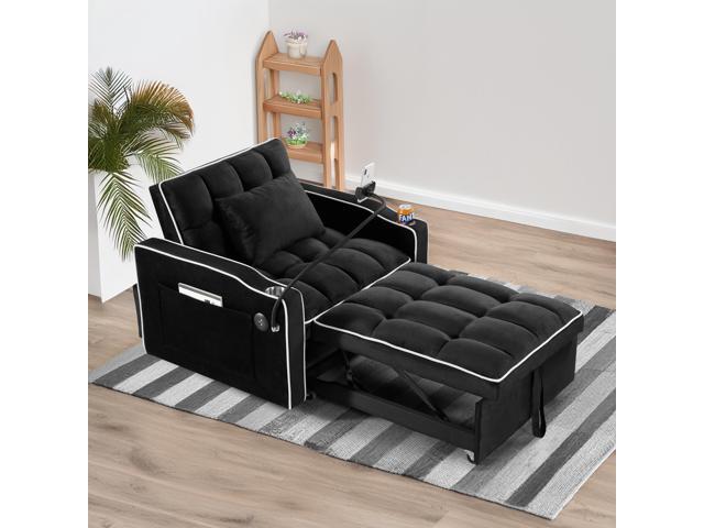 Click here for Convertible Sleeper Chair Sofa Bed Adjustable Pull... prices