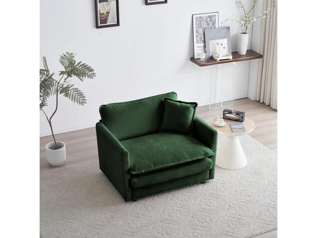 Click here for Comfy Deep Single Seat Sofa Upholstered Reading Ar... prices