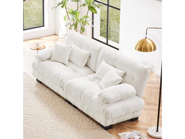 Click here for Cloud Couch 2 Seater Sofa for Living Room  Chenill... prices