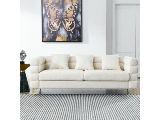 Click here for 81 Inch Oversized 3 Seater Sectional Sofa  Living... prices