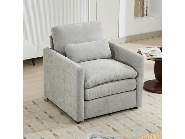 Click here for 31.9 Cozy Upholstered Armchair Oversized Comfy Clo... prices