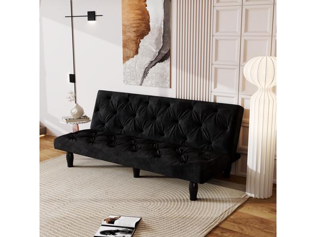 Click here for Sofa-to-Bed Evolution: 66 Black Velvet Sofa Bed Tr... prices