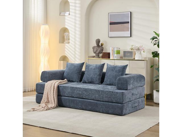 Click here for Comfy Convertible Folding Mattress Couch  Floor So... prices