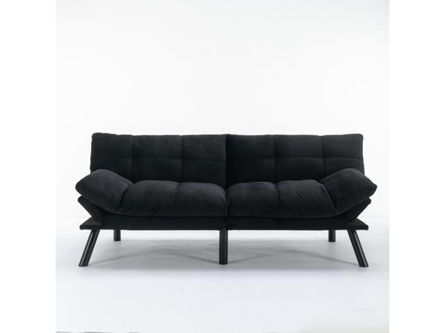 Click here for Black Convertible Folding Modern sofa Bed prices