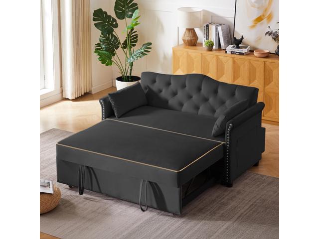 Click here for Black Velvet Sleeper Sofa Bed prices