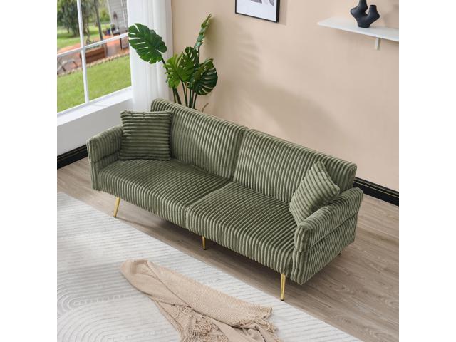 Click here for 79 inch corduroy sofa bed  foldable double sofa be... prices