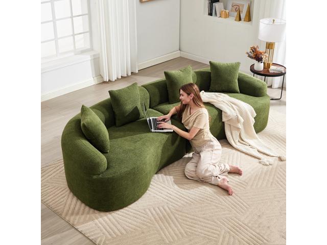 Click here for Curved Boneless Sofa Compression Modular 110 Secti... prices
