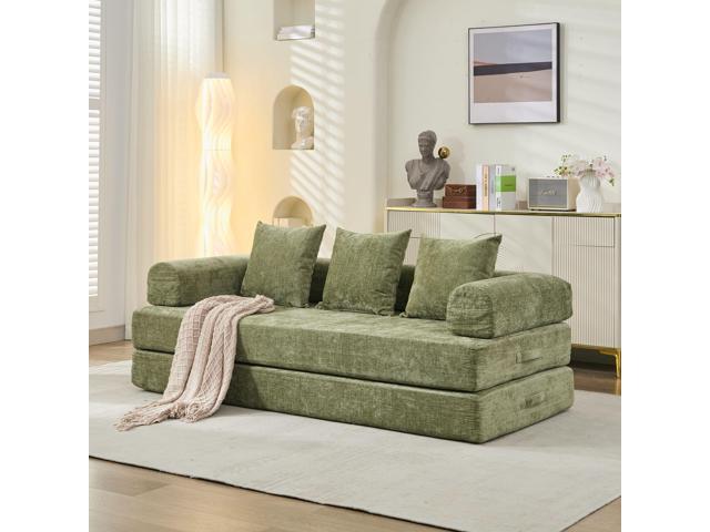 Click here for Comfy Convertible Folding Mattress Couch  Floor So... prices