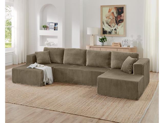 Click here for U shape Modular Sectional Sofa  Compressed Section... prices