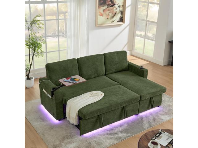 Click here for Modern Chenille Multi-functional Pull-Out Bed Sofa... prices