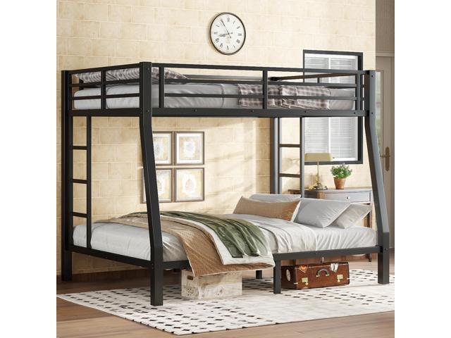 Click here for Metal Full XL over Queen Bunk Bed for Teens and Ad... prices