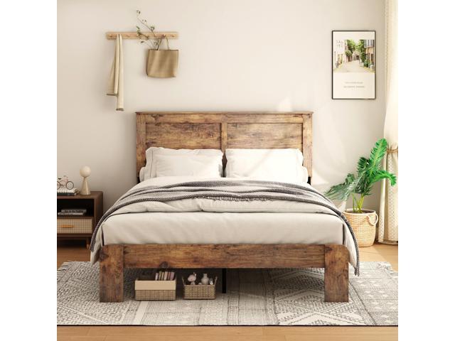 Click here for Bed Frame Full Size  Wood Platform Bed Frame  Nois... prices