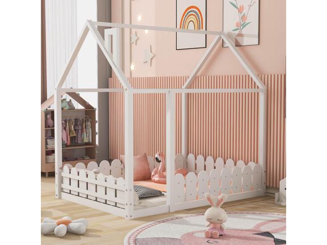 Click here for (Slats are not included) Full Size Wood Bed House... prices