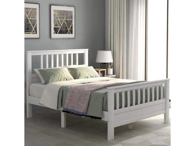 Click here for Wood Platform Bed with Headboard and Footboard  Fu... prices