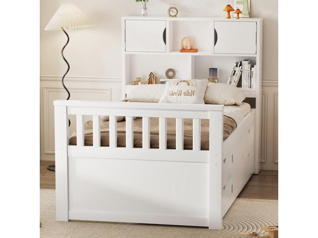 Click here for Twin Size Captain Platform Bed Frame with Storage... prices