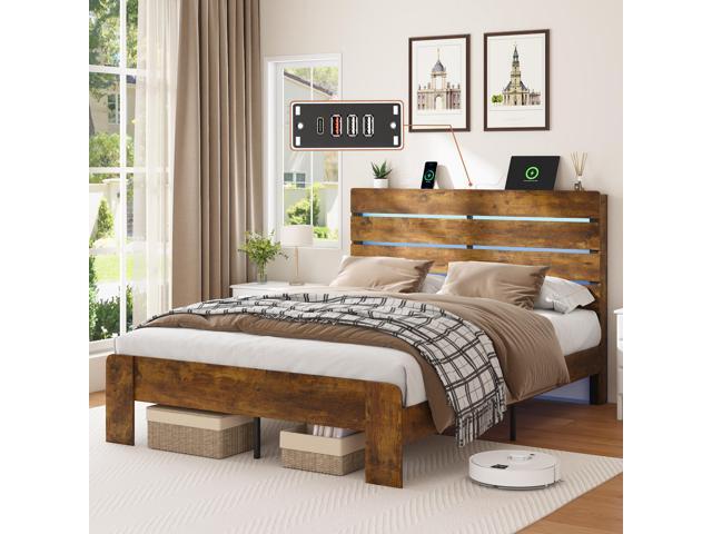 Click here for Full Bed Frame with Headboard and Footboard  with... prices