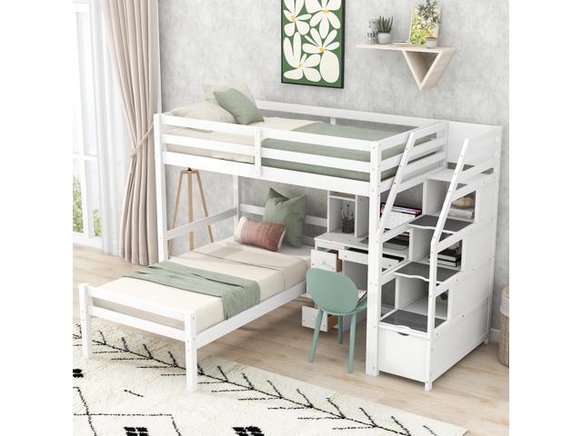 Click here for Twin Size Loft Bed with a Stand-alone Bed  Storage... prices