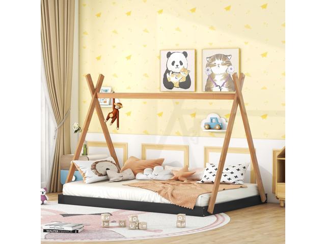 Click here for Full Size Tent Floor Bed with Triangle Structure... prices