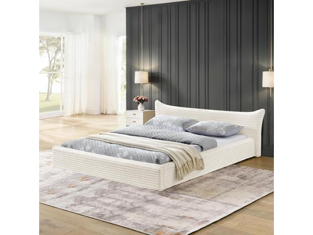 Click here for Queen Size Upholstered Bed FrameAnd velvet fabric... prices