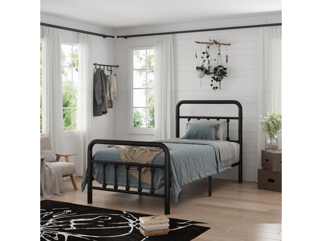 Click here for Metal Bed Frame Twin Size Bed Frame with Headboard... prices