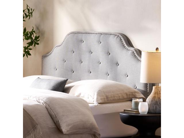 Click here for Tufted Upholstered Headboard Queen Size  Solid Woo... prices