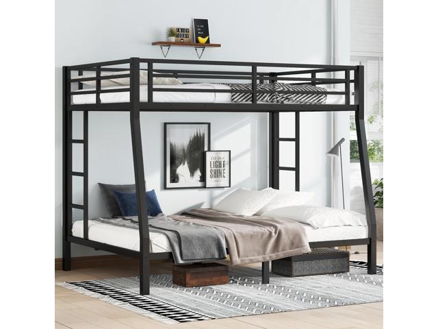 Click here for Metal Full XL over Queen Bunk Bed for Teens and Ad... prices