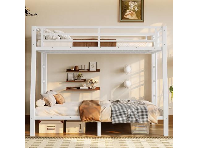 Click here for Metal Full XL over Queen Bunk Bed for Teens and Ad... prices