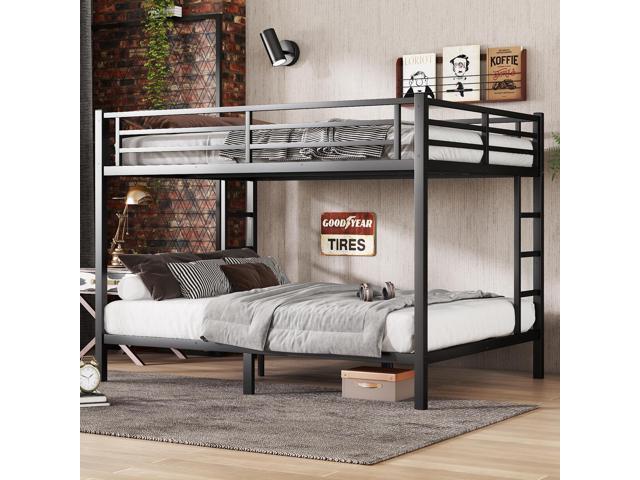 Click here for Metal Queen over Queen Bunk Bed for Teens and Adul... prices