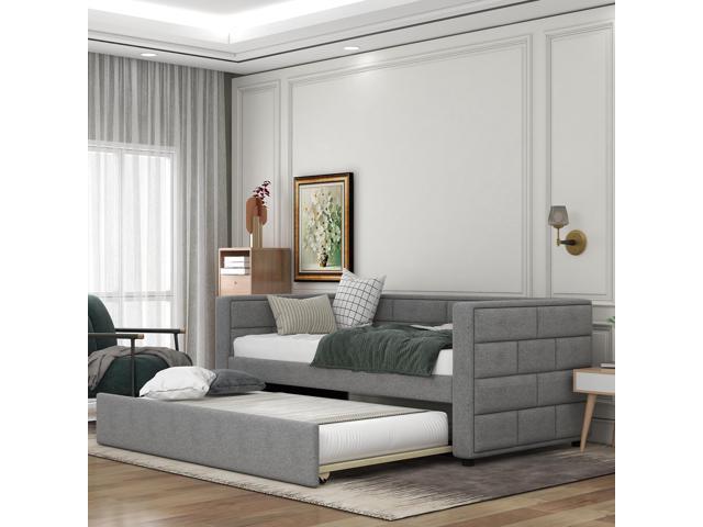 Click here for Twin Size Daybed with Trundle  Upholstered Daybed... prices