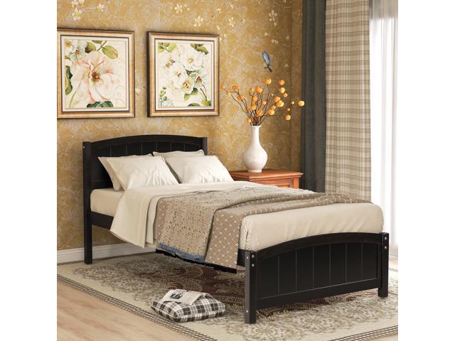 Click here for Wood Platform Bed with Headboard Footboard and Woo... prices