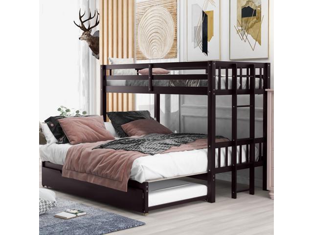 Click here for Twin over Pull-out Bunk Bed with Trundle  Espresso... prices