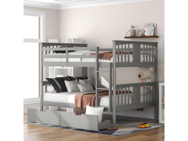 Click here for Full over Full Bunk Bed with Drawers and Ladder fo... prices