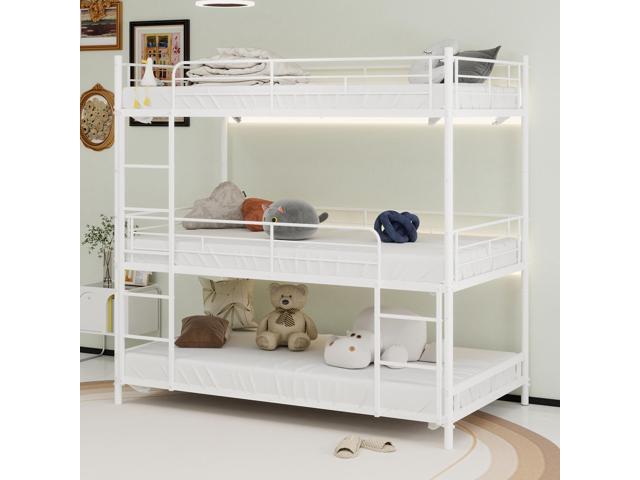 Click here for Heavy-duty triple frame bed with built-in ladder a... prices