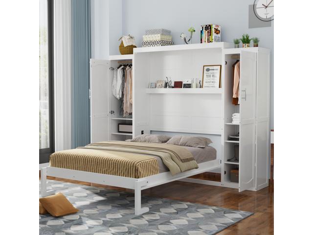 Click here for Queen Size Murphy Bed with 2 Wardrobe and Storage... prices