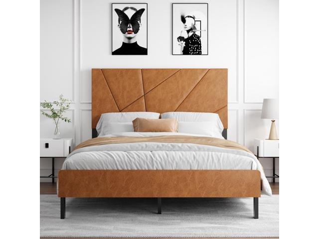 Click here for Full size metal bed frame  square platform bed wit... prices