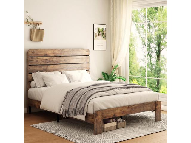 Click here for Bed Frame Full Size  Wood Platform Bed Frame   Noi... prices