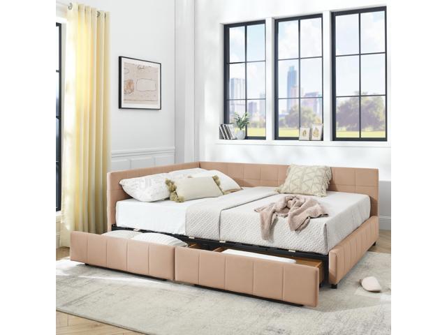 Click here for Queen Size Storage Upholstered Tufted Bed Frame  S... prices