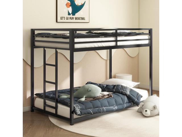 Click here for Adam Sturdy Twin over Twin Bunk Bed Metal Black fo... prices
