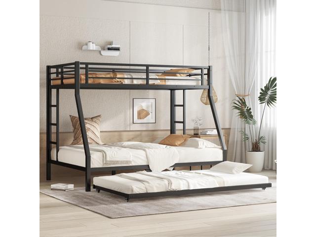 Click here for Twin over Full Metal Bunk Bed with Twin Size Trund... prices