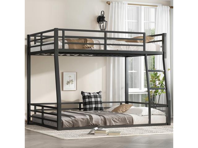 Click here for Metal Full XL over Queen Bunk Bed for Teens and Ad... prices