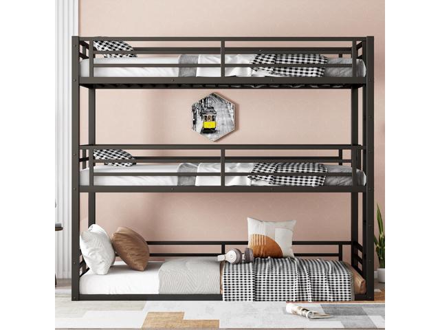 Click here for Twin XL over Twin XL over Twin XL Bunk Bed  Metal... prices