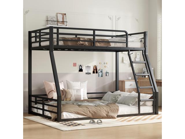 Click here for Metal Bunk Bed  Twin over Full Floor Bunk Bed Fram... prices
