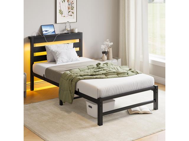 Click here for Twin Size Bed Frame Heavy Duty Platform Bed Frame... prices