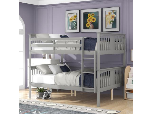 Click here for Full over Full Bunk Bed with Ladder for Bedroom  G... prices